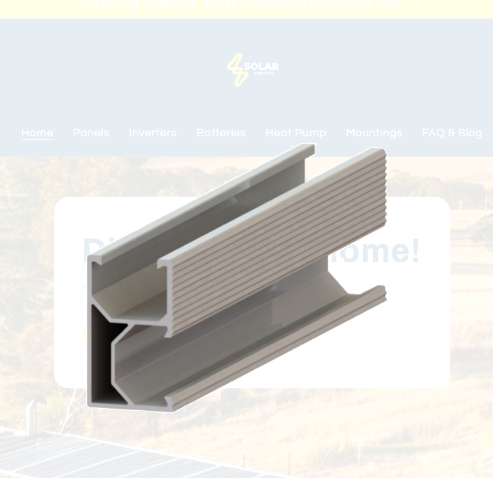 Titan Rail 4700mm (Silver) – Solar Superstore